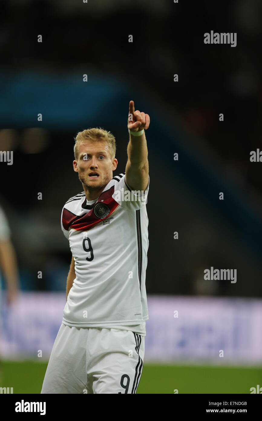 Andre Schuerrle of Germany. Germany v Algeria, round of 16. FIFA World ...