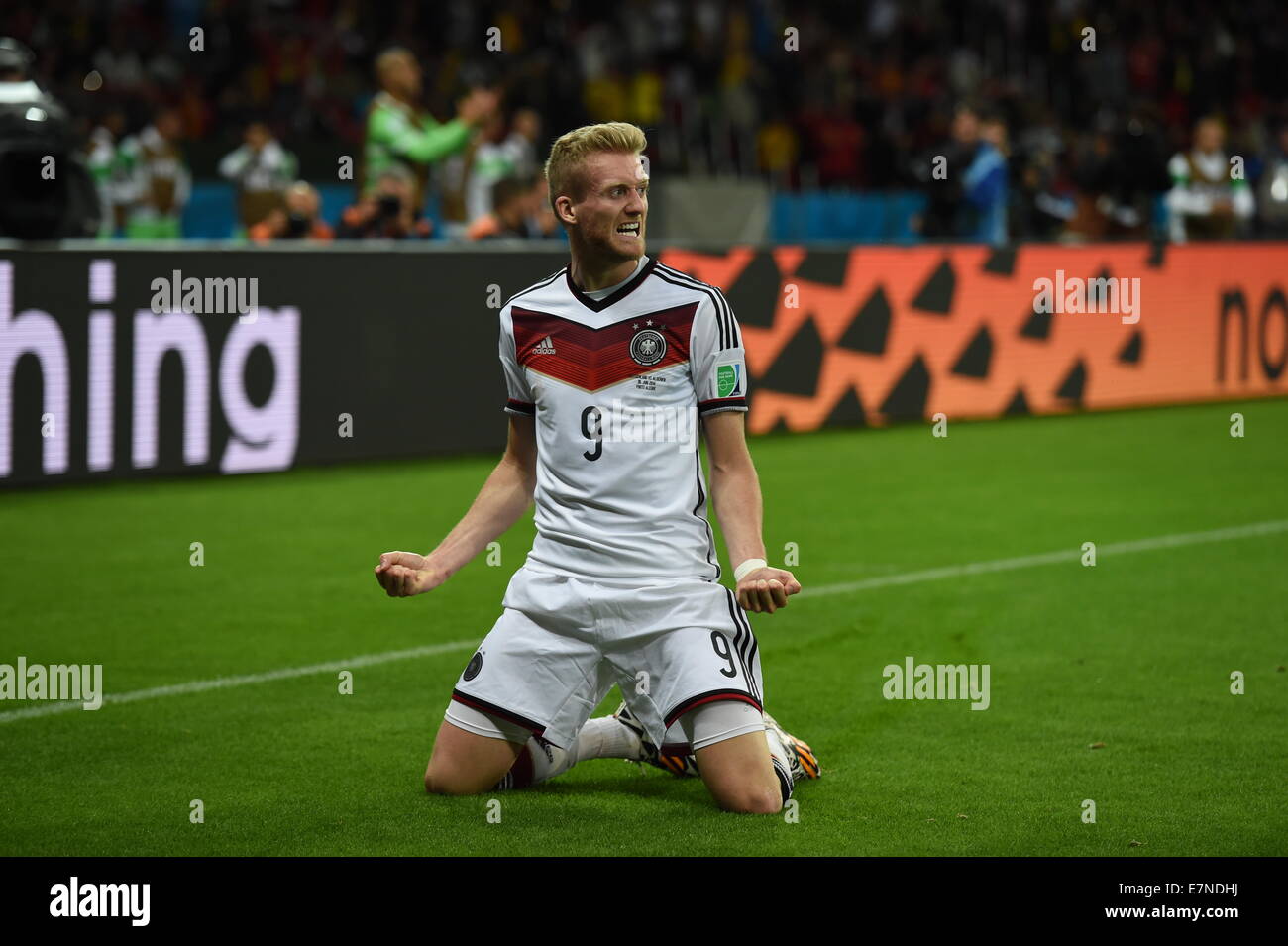 Andre Schuerrle of Germany. Germany v Algeria, round of 16. FIFA World ...