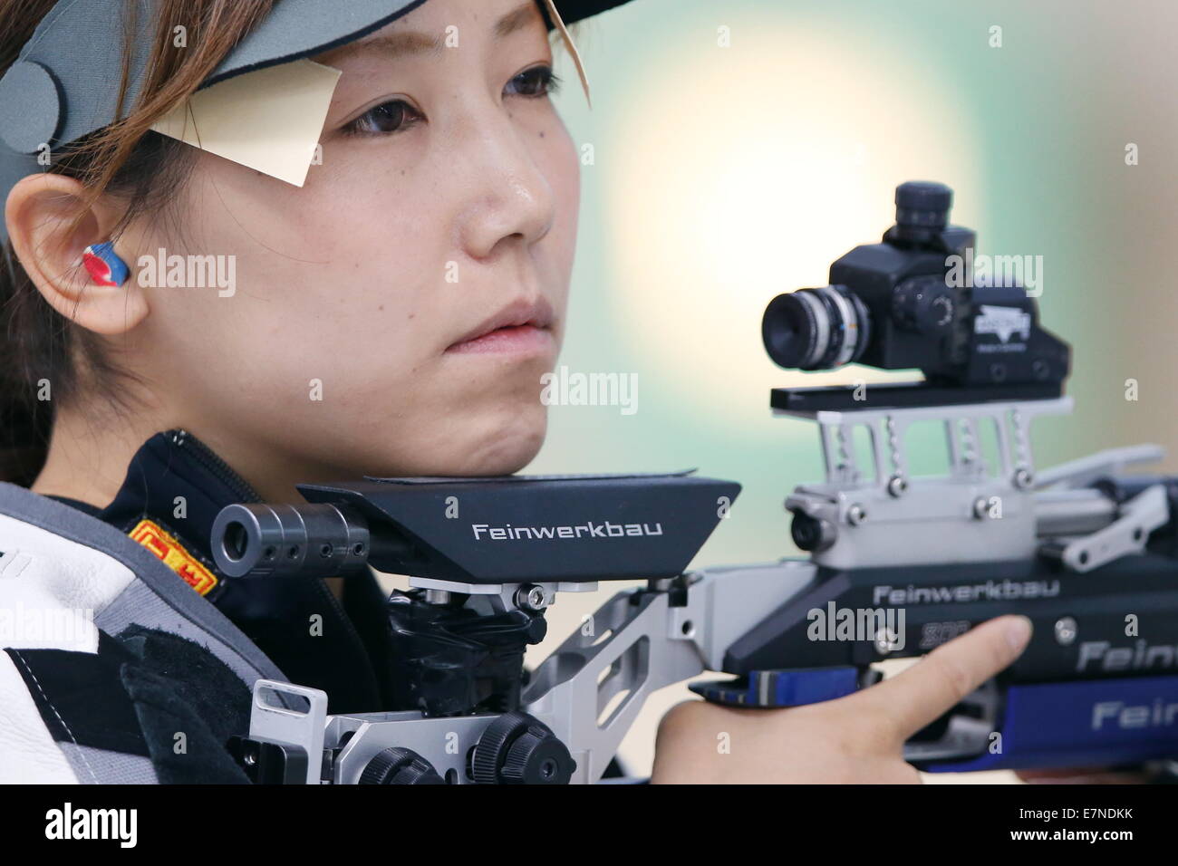 Incheon, South Korea. 22nd Sep, 2014. Seiko Iwata (JPN) Shooting ...