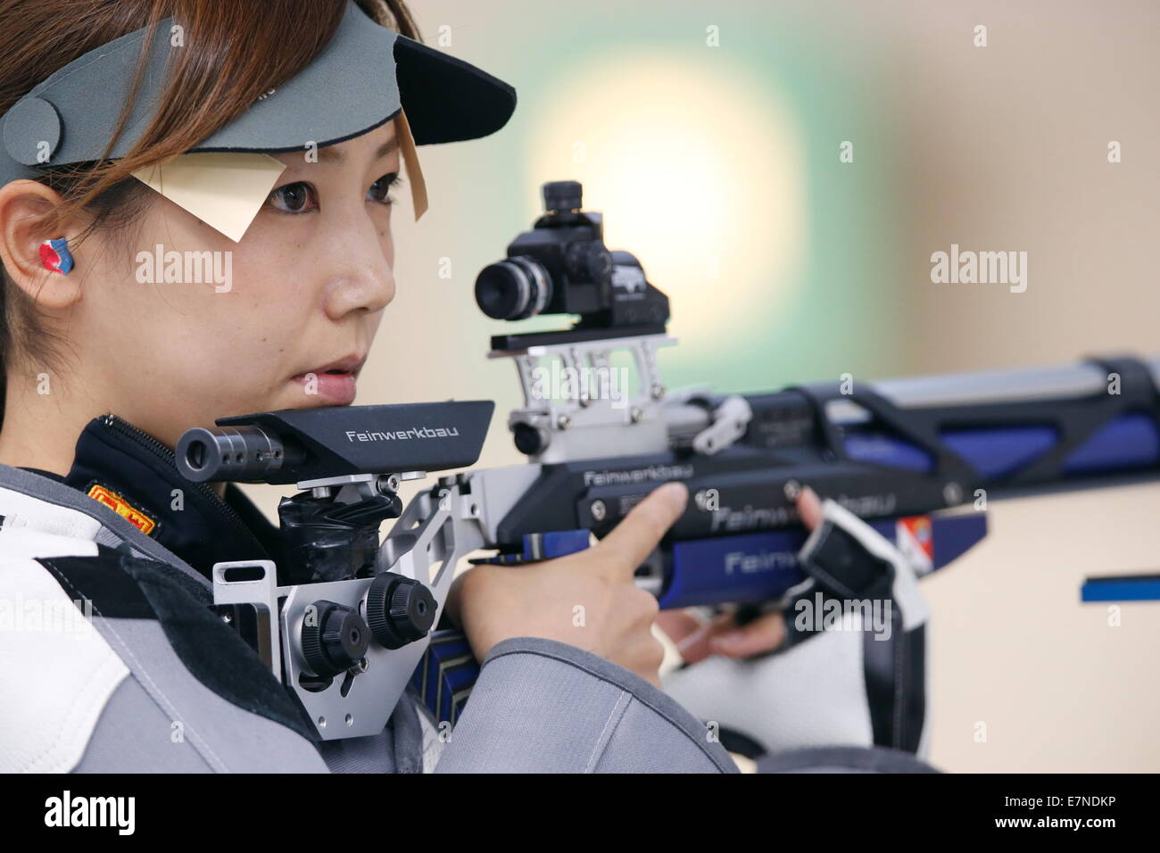 Incheon, South Korea. 22nd Sep, 2014. Seiko Iwata (JPN) Shooting ...