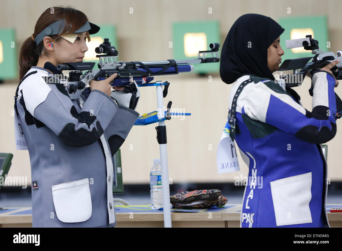 Incheon, South Korea. 22nd Sep, 2014. Seiko Iwata (JPN) Shooting ...