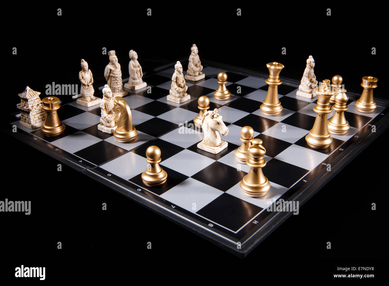 Close-up of chess Stock Photo - Alamy