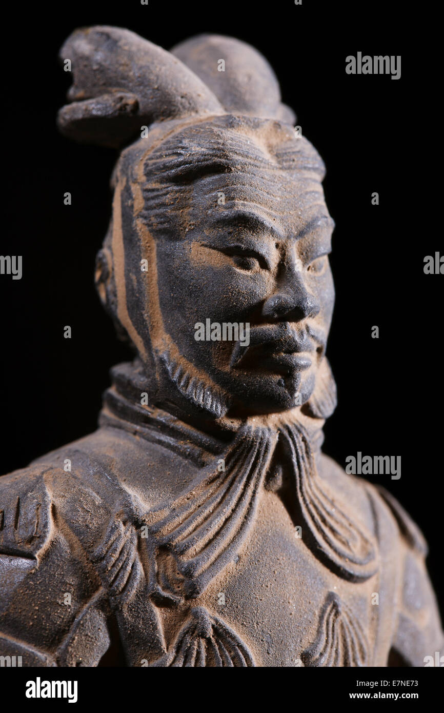 Close-up of terracotta Soldier Stock Photo - Alamy