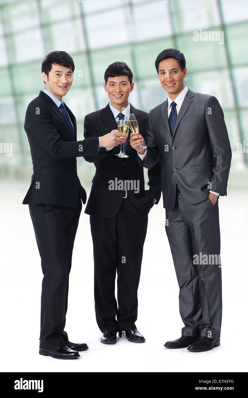 Business people celebrating Stock Photo - Alamy