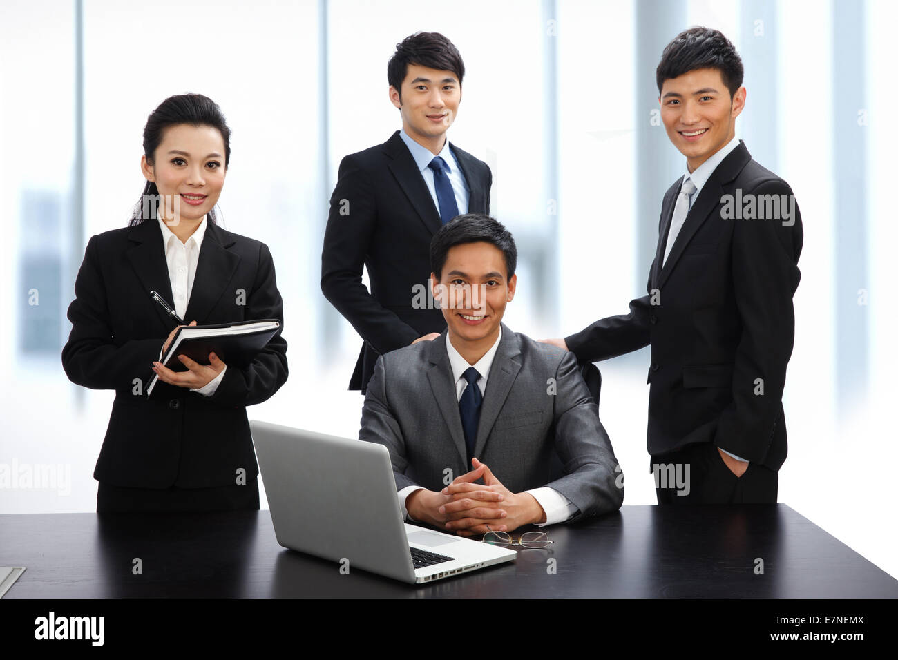Business people together Stock Photo - Alamy