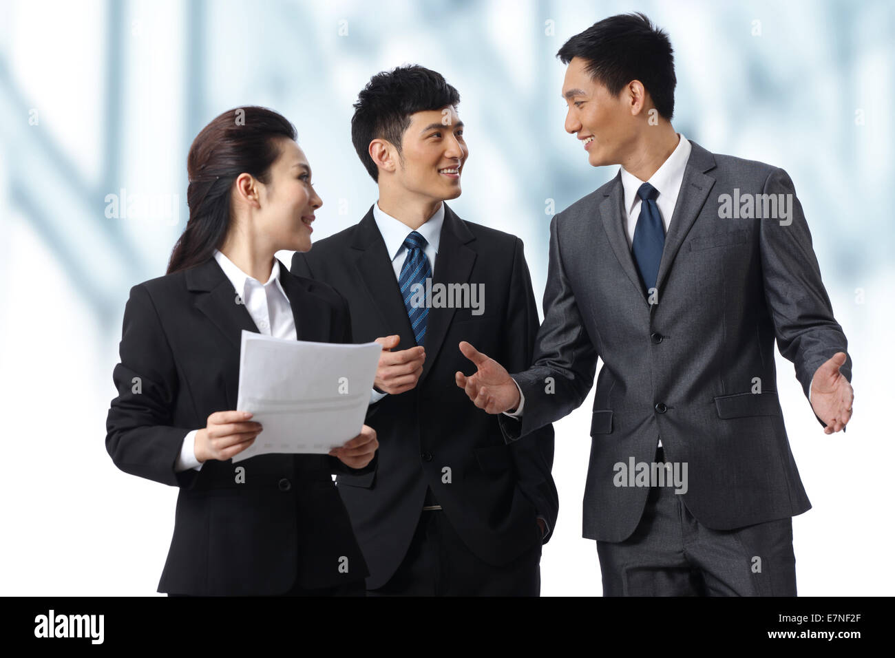 Portrait of business people Stock Photo - Alamy