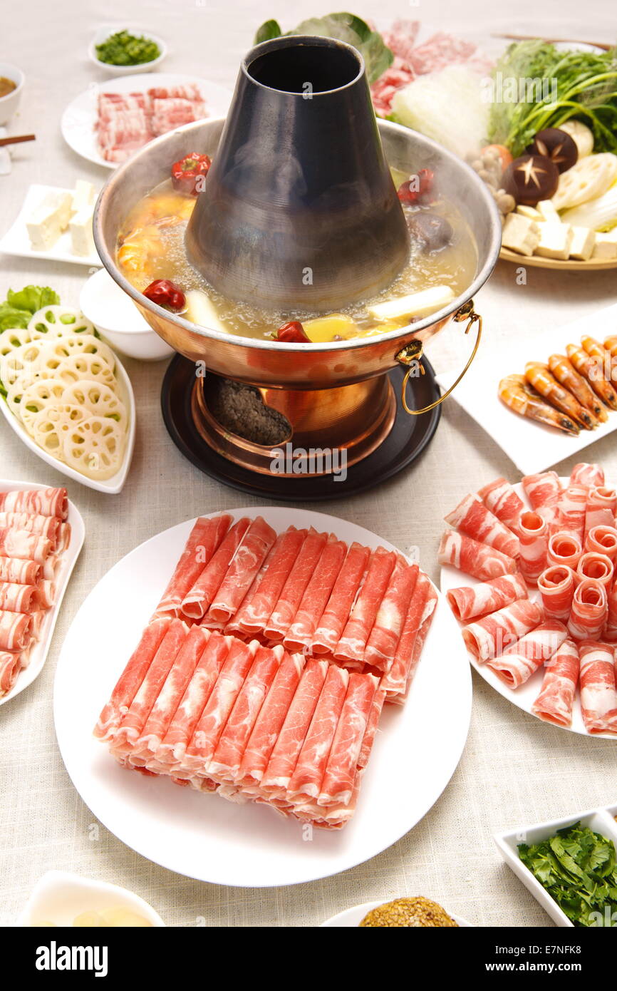 Old chinese family eating traditional hi-res stock photography and ...