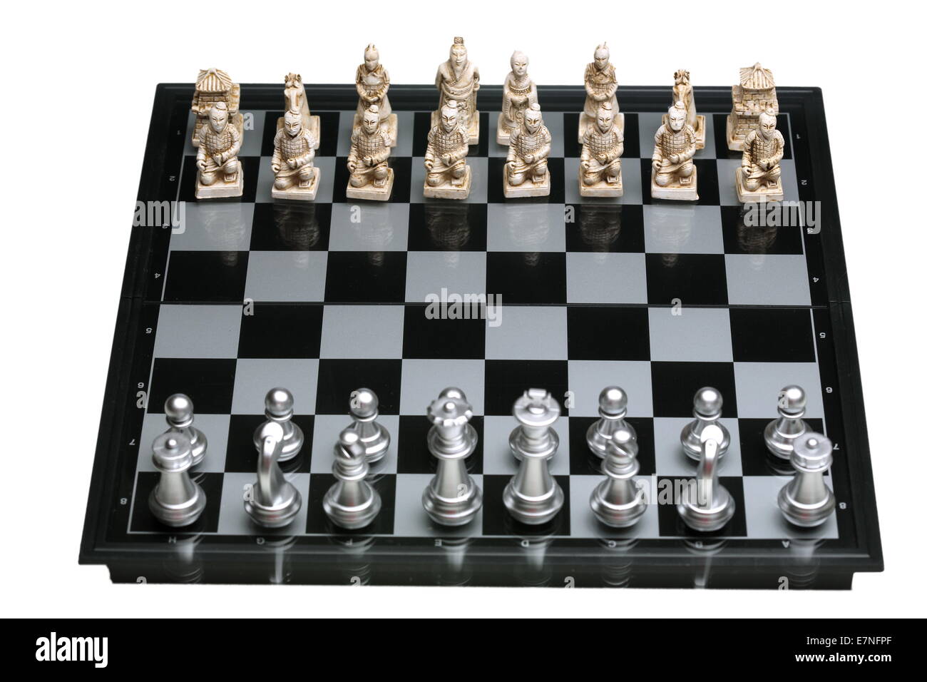 Human chess board Cut Out Stock Images & Pictures - Alamy