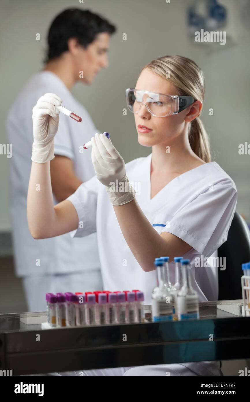 Lab test samples hi-res stock photography and images - Alamy