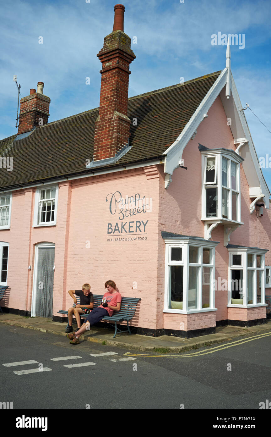 Pump Street Bakery Orford Suffolk UK Stock Photo - Alamy