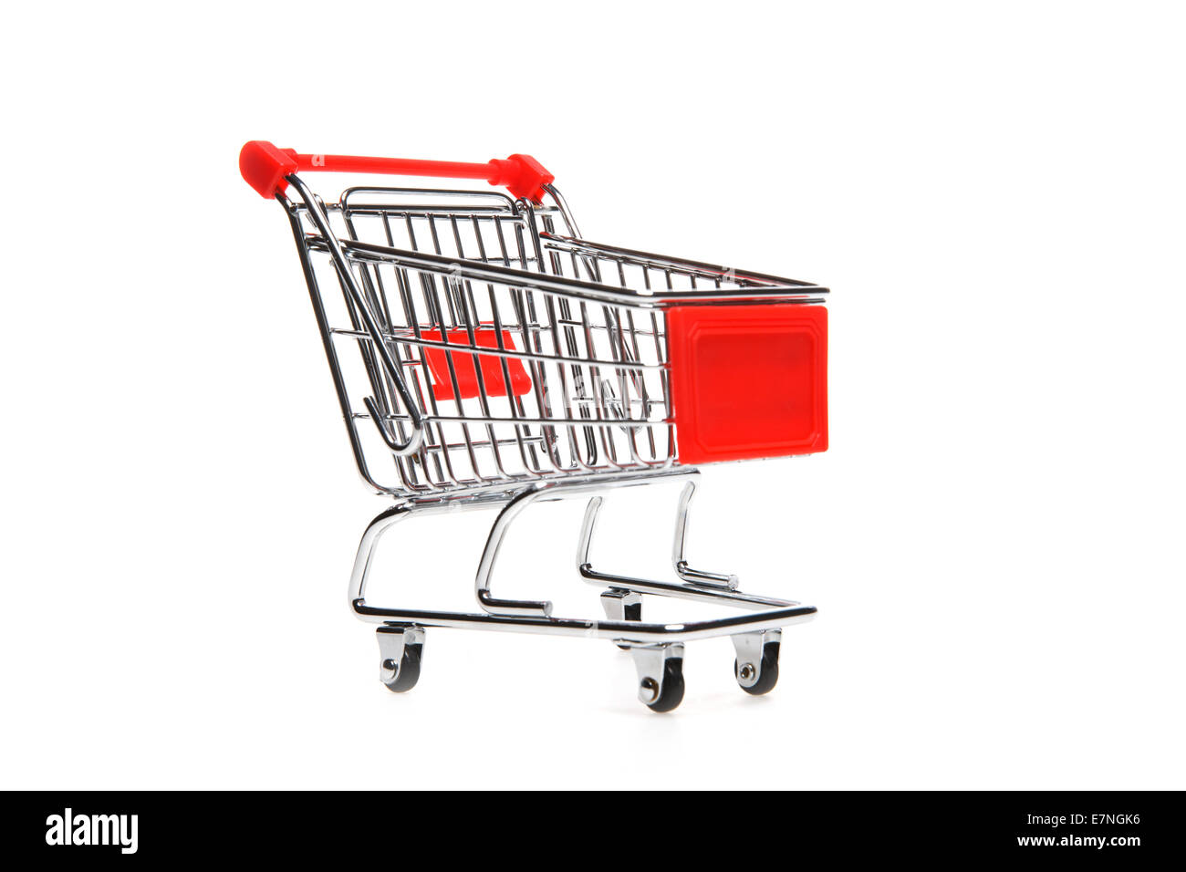 Close-up of shopping cart Stock Photo - Alamy