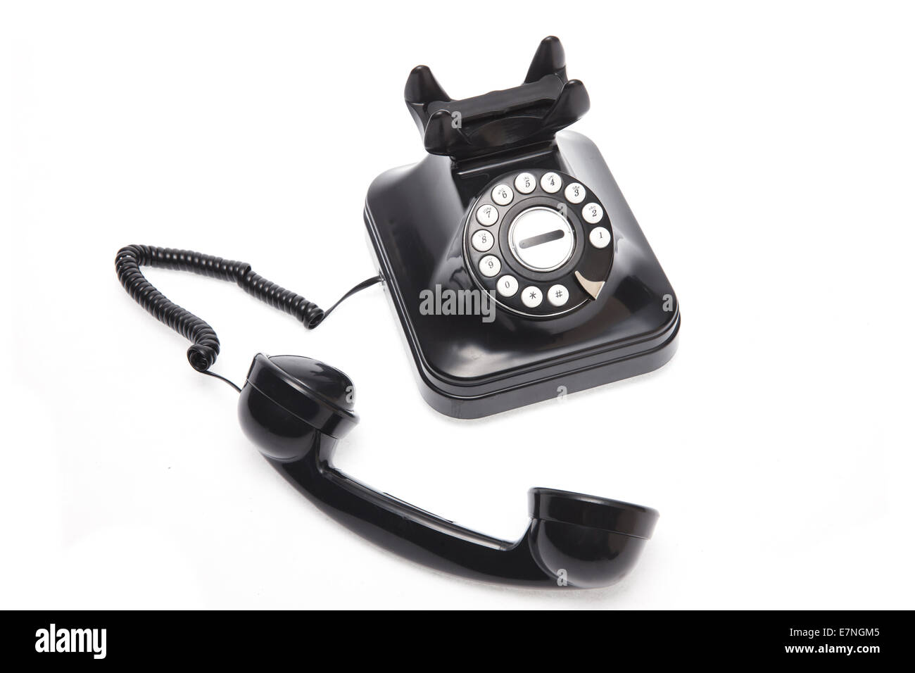 Old fashioned phone Stock Photo - Alamy