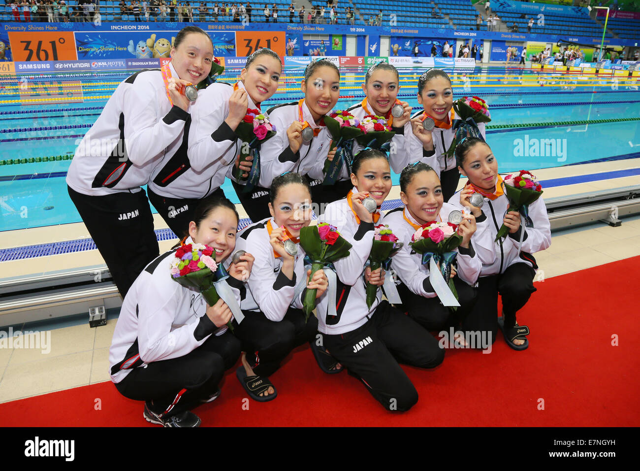Incheon, South Korea. 22nd Sep, 2014. Japan team group (JPN ...