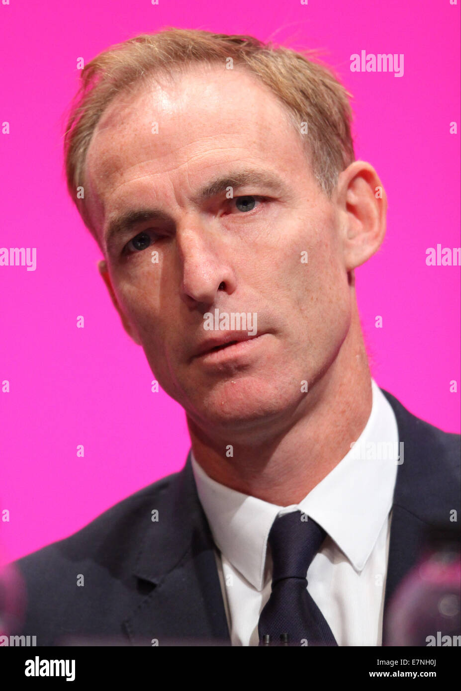 Shadow international development secretary jim murphy at manchester ...