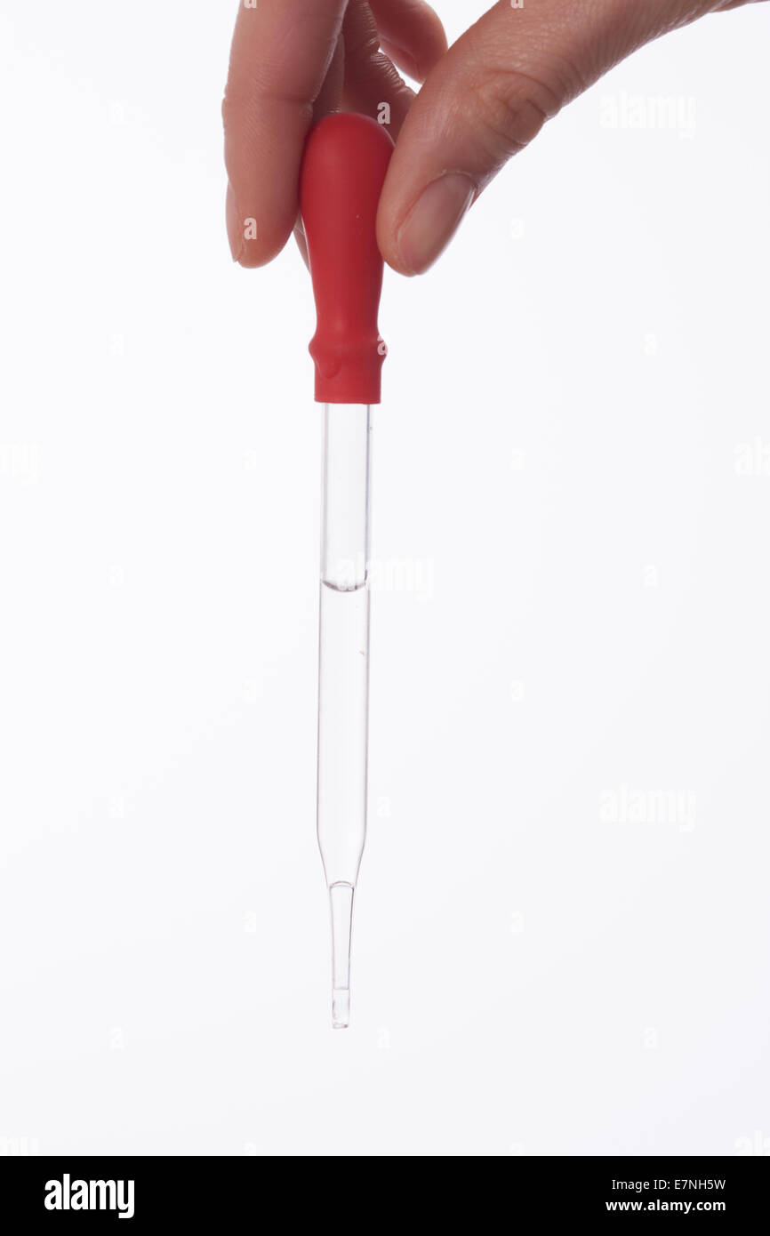 Glass pipette cut out white hi-res stock photography and images - Alamy