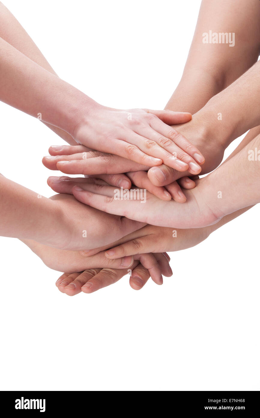 Close-up of hands Stock Photo - Alamy