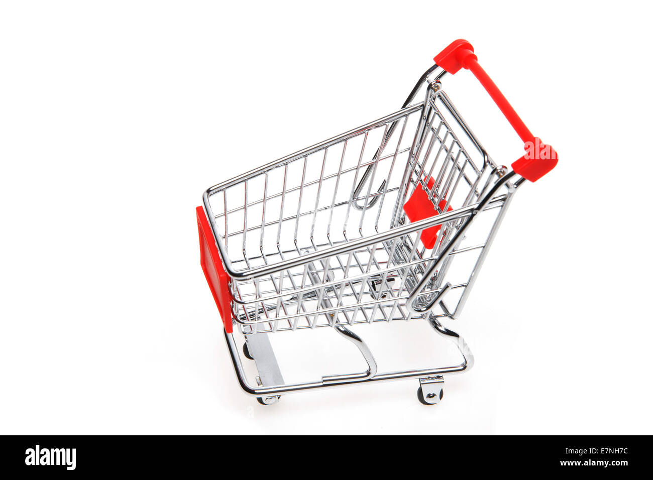 Close-up of shopping cart Stock Photo - Alamy