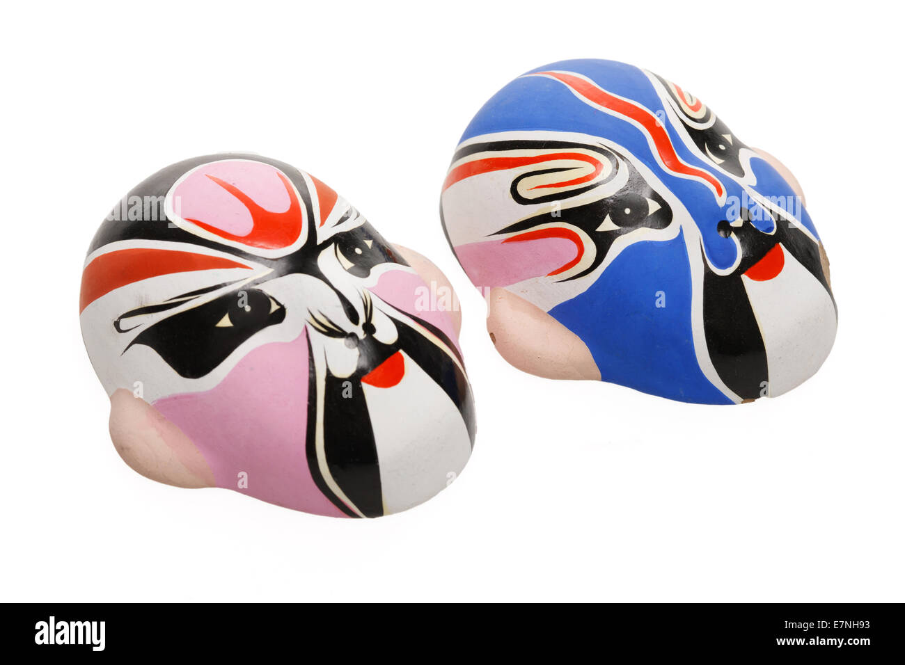 Chinese opera masks Cut Out Stock Images & Pictures - Alamy