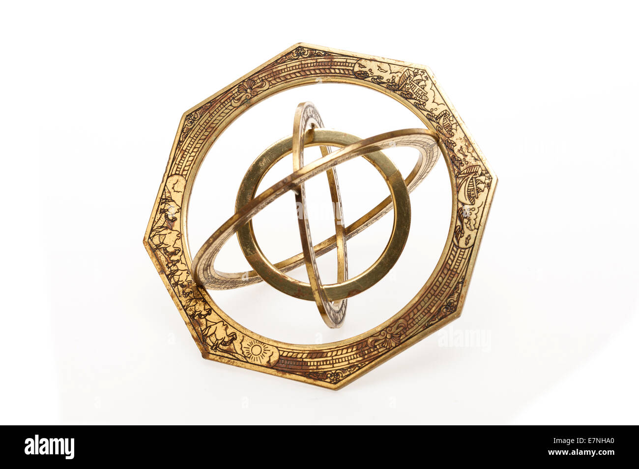 Chinese armillary sphere Cut Out Stock Images & Pictures - Alamy