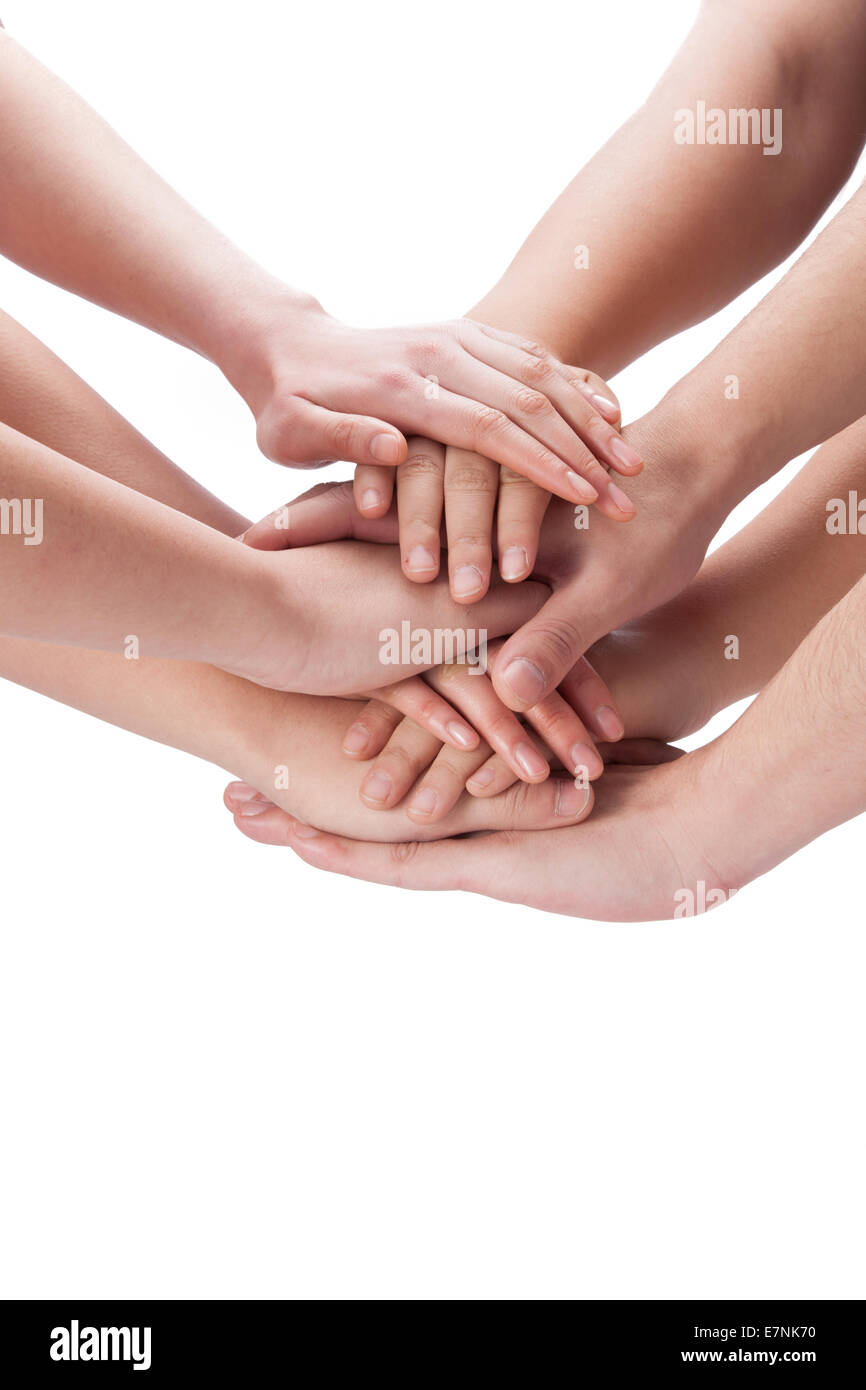 Close-up of hands Stock Photo - Alamy