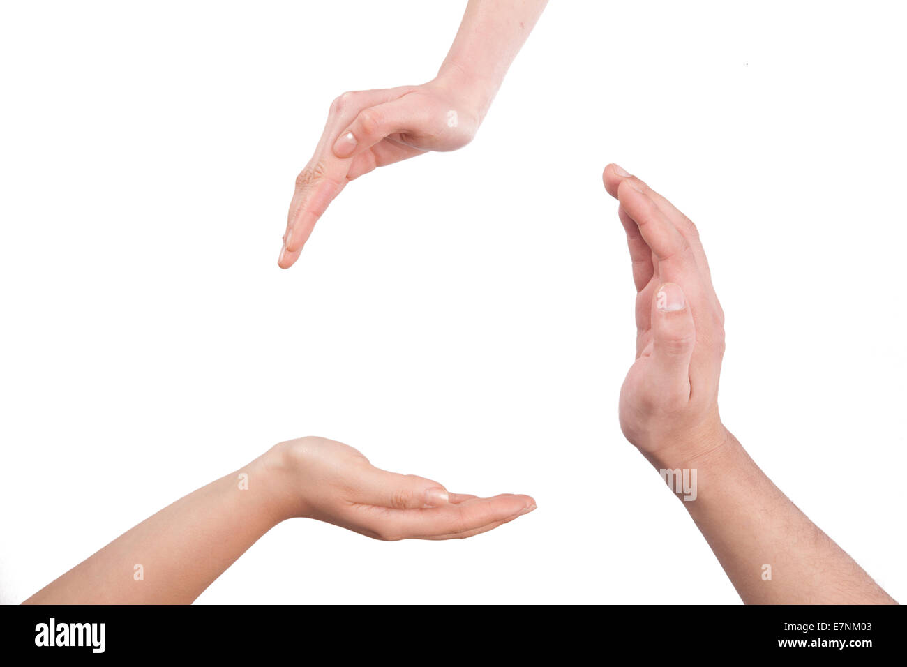 Close-up of hands Stock Photo - Alamy