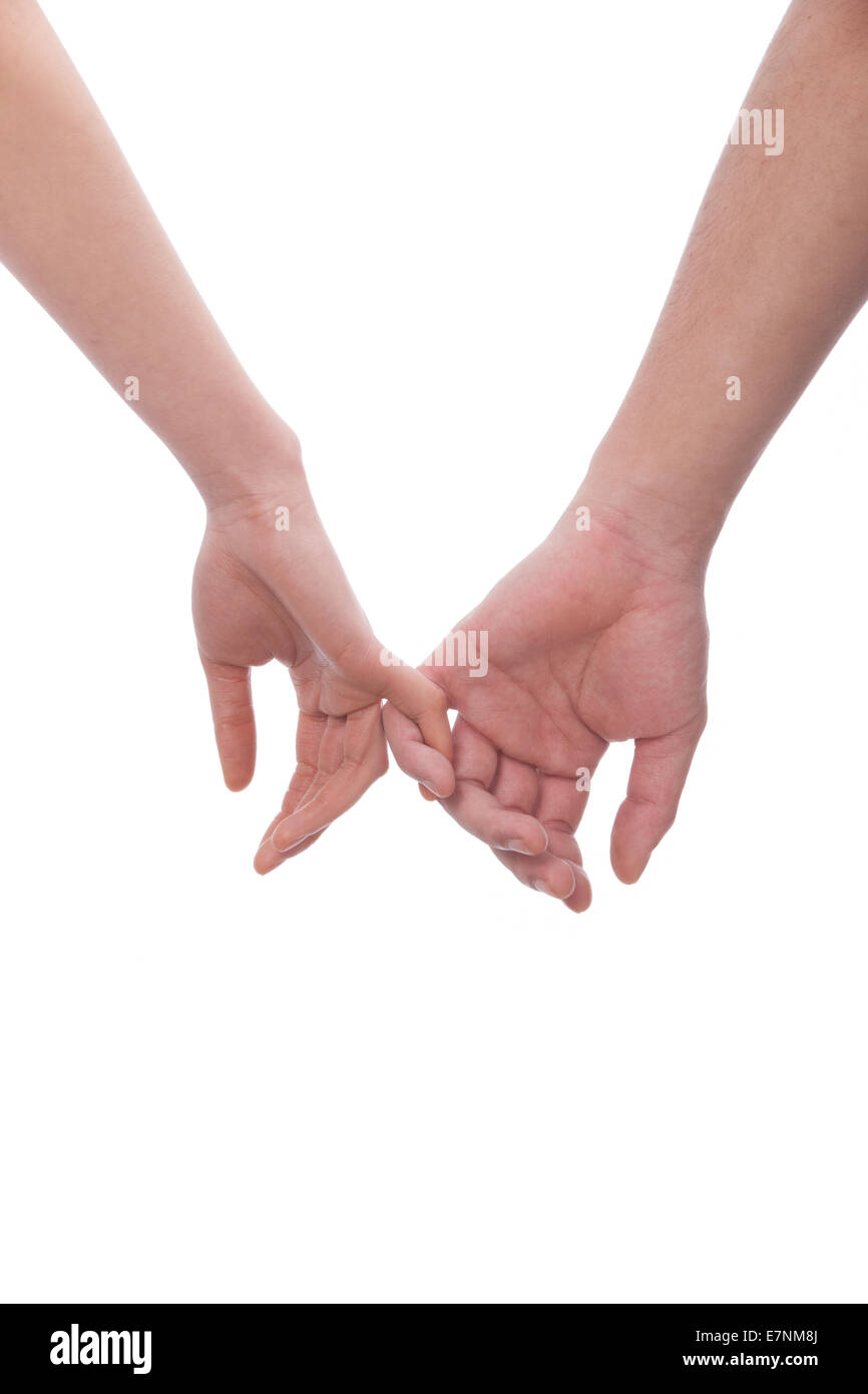 Hand in hand Stock Photo - Alamy