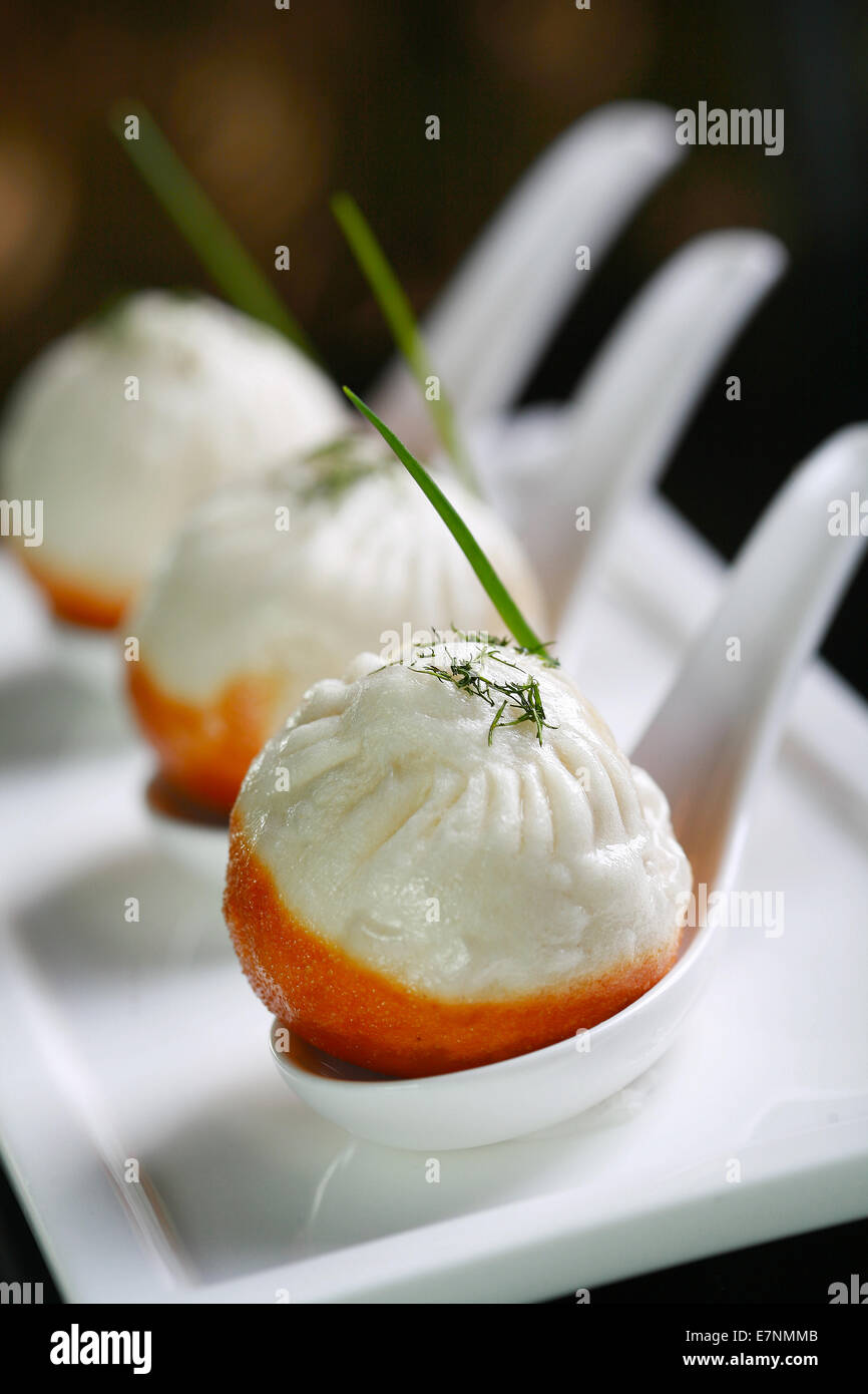 Fried steamed bun hi-res stock photography and images - Alamy