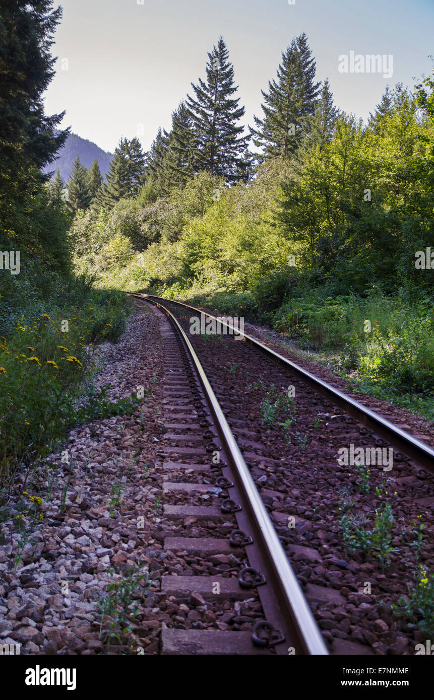 Railway canadian rockies hi-res stock photography and images - Alamy