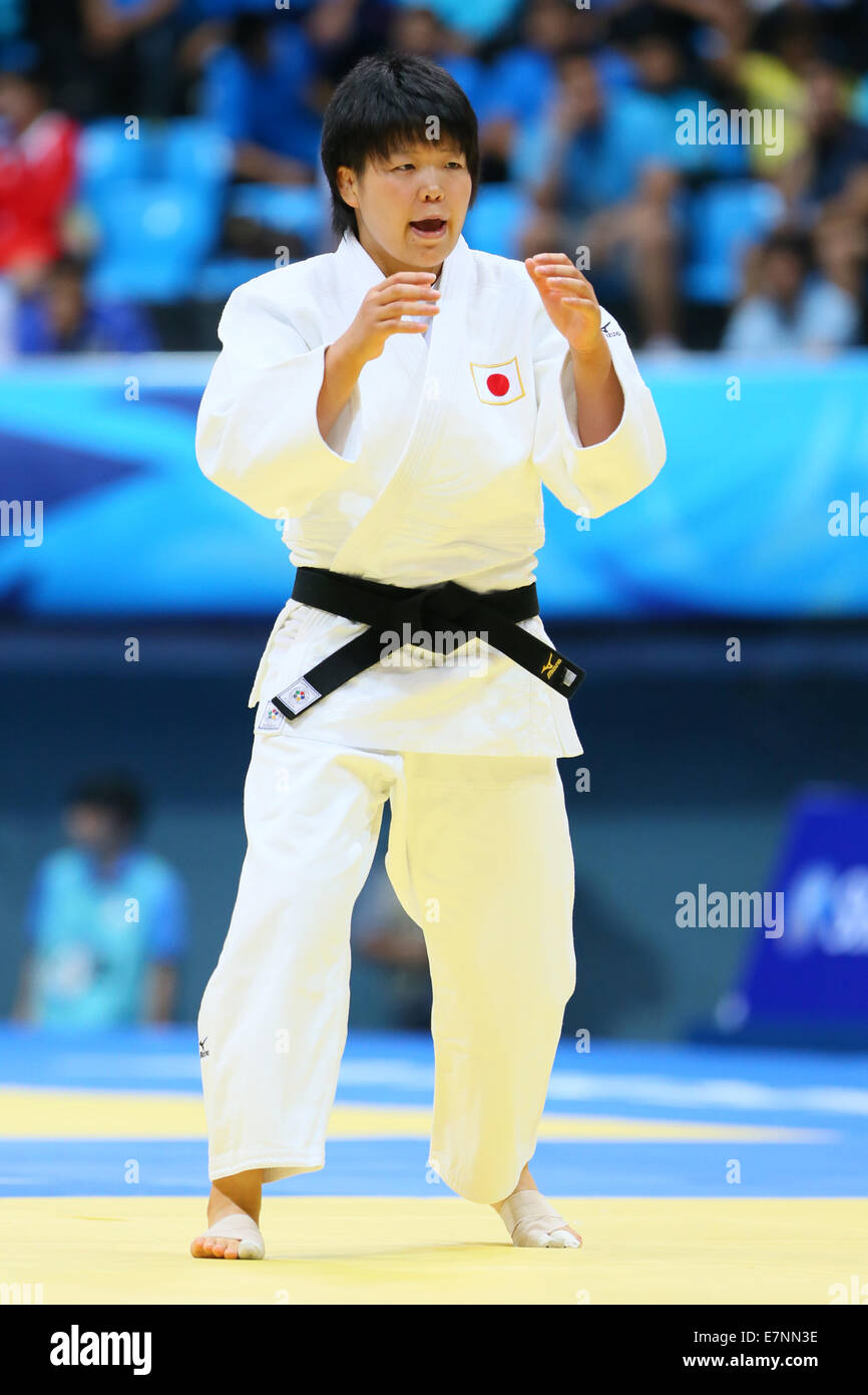 Incheon, South Korea. 22nd Sep, 2014. Mami Umeki (JPN) Judo : Women's ...