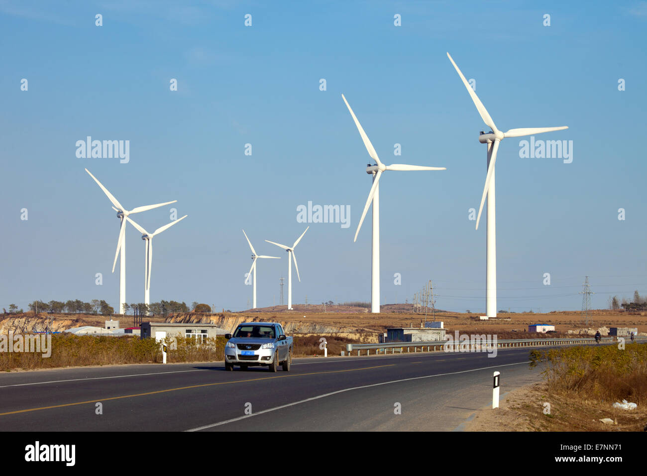 China wind turbine part hi-res stock photography and images - Alamy