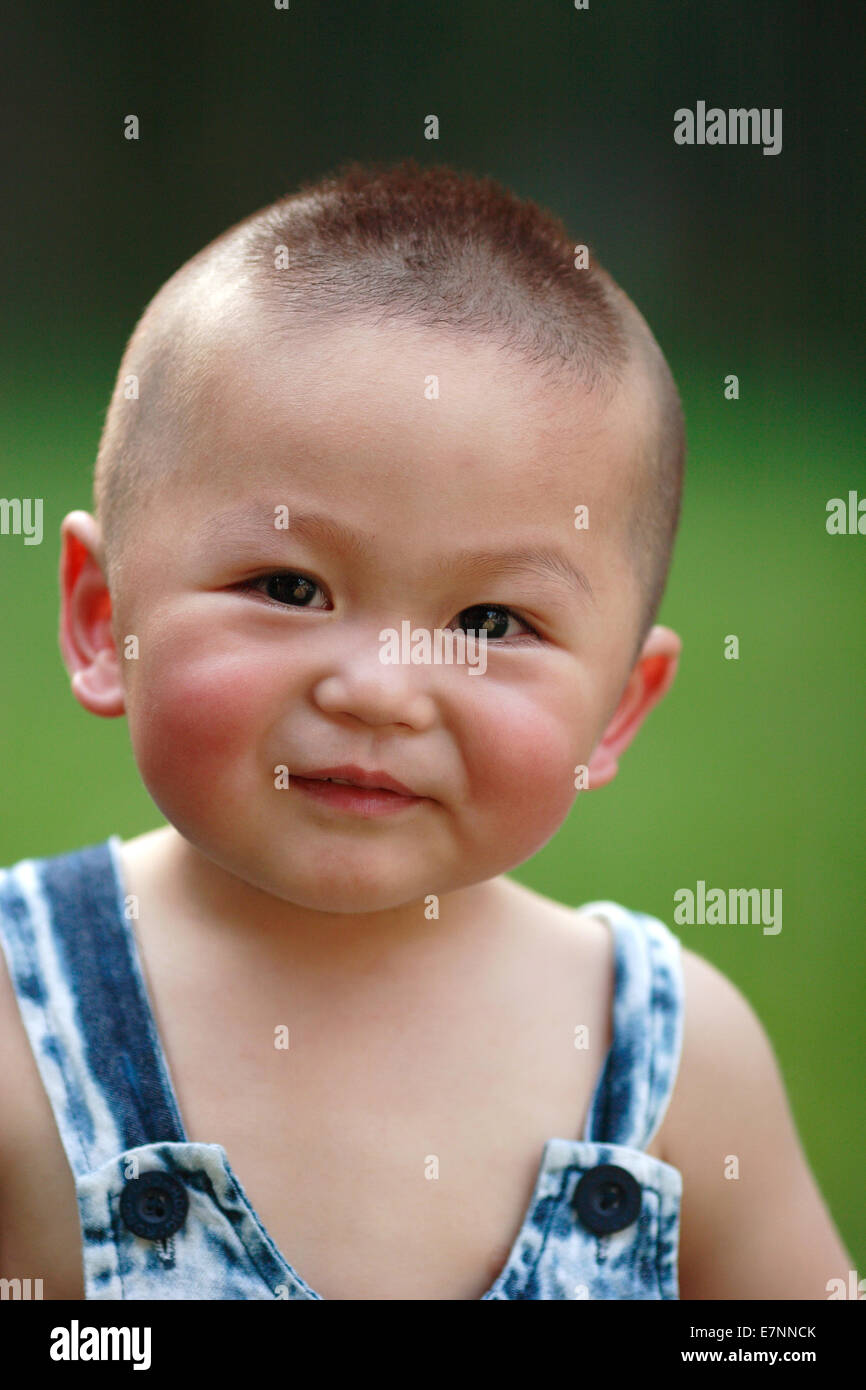 Portrait of a baby boy Stock Photo - Alamy