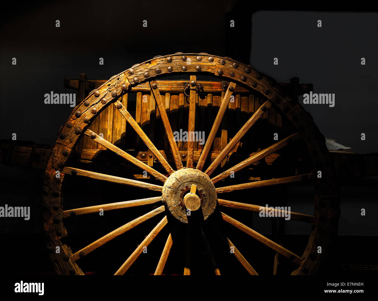 The ancient wheels Stock Photo - Alamy