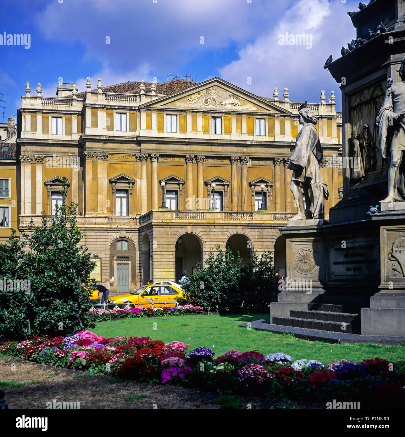 Teatro alla Scala opera house Milan Lombardy Italy Europe Stock Photo ...
