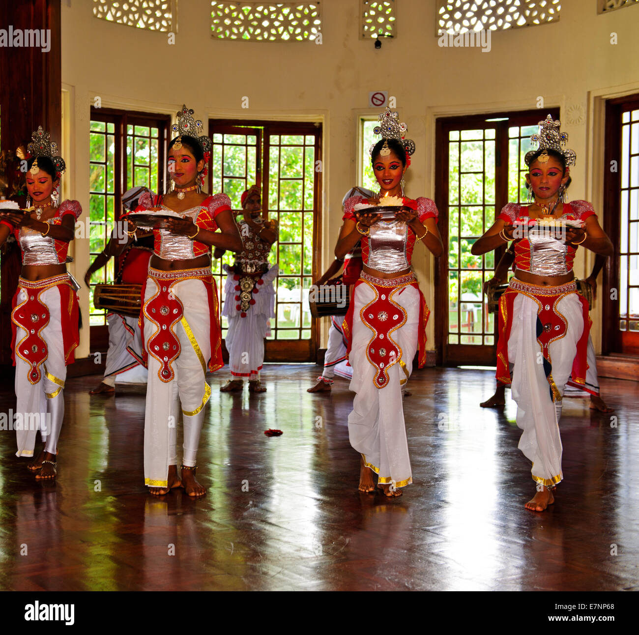 Kandyan Dancers in Costumes,The three classical dance forms differ in ...