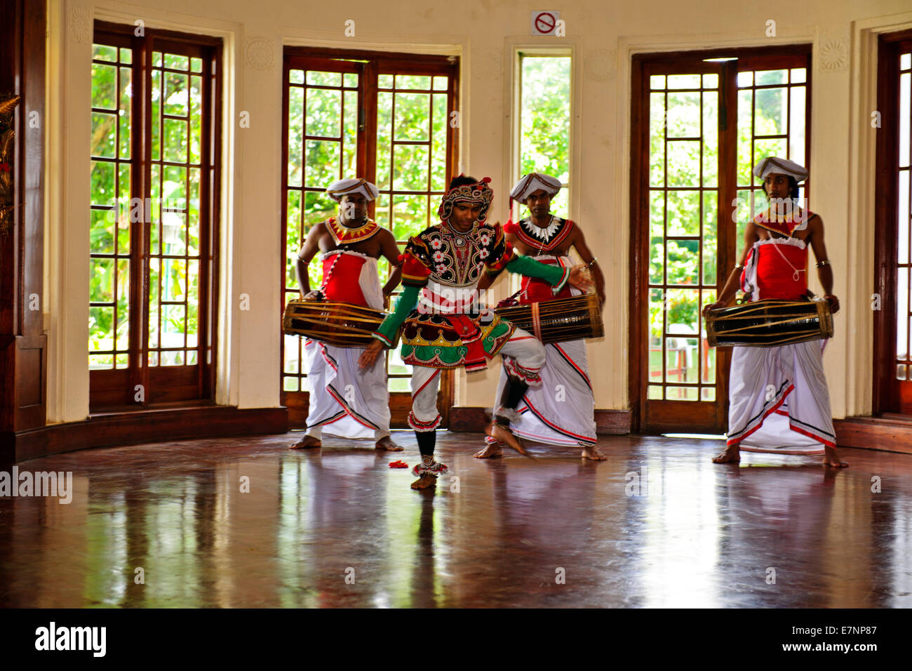 Kandyan Dancers in Costumes,The three classical dance forms differ in ...