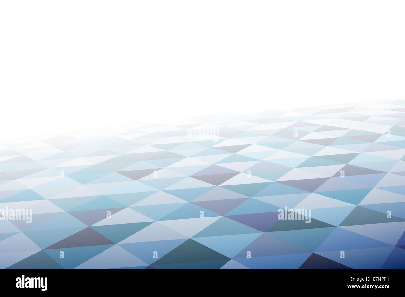 Geometric mosaic pattern in perspective Stock Photo - Alamy