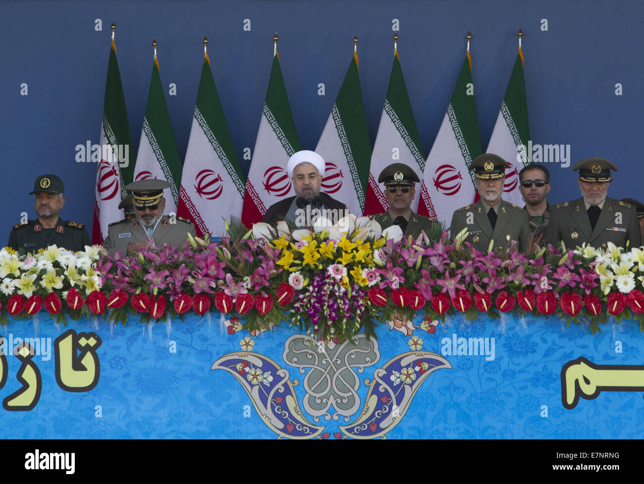 Hassan rouhani parade hi-res stock photography and images - Alamy