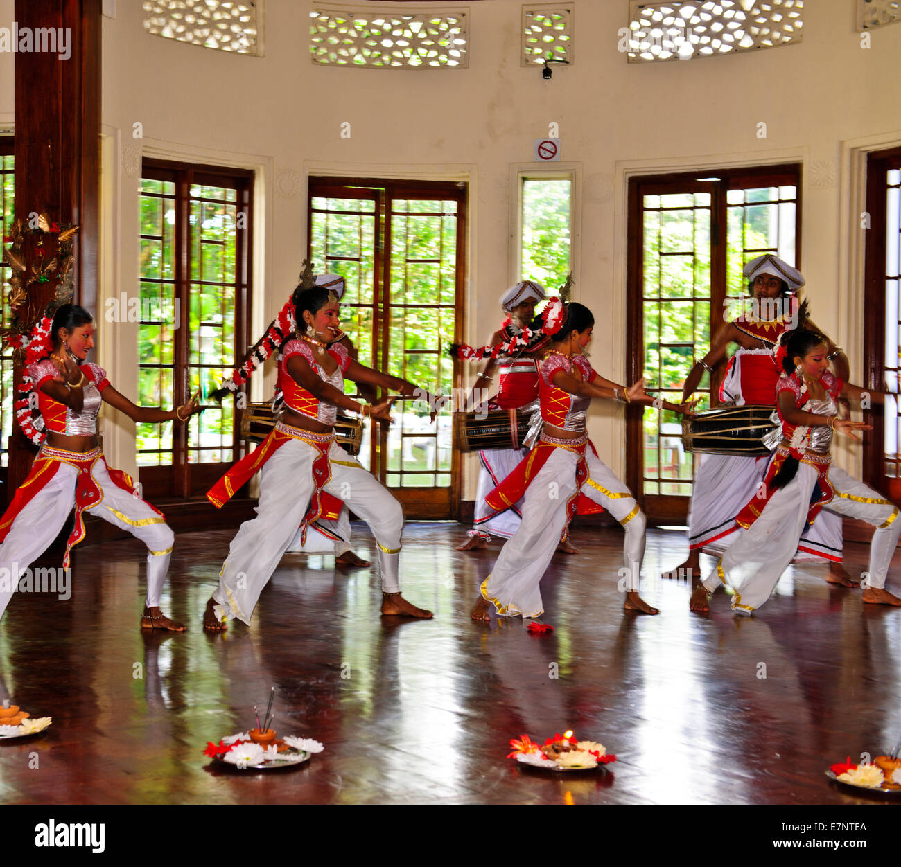 Kandyan Dancers in Costumes,The three classical dance forms differ in ...