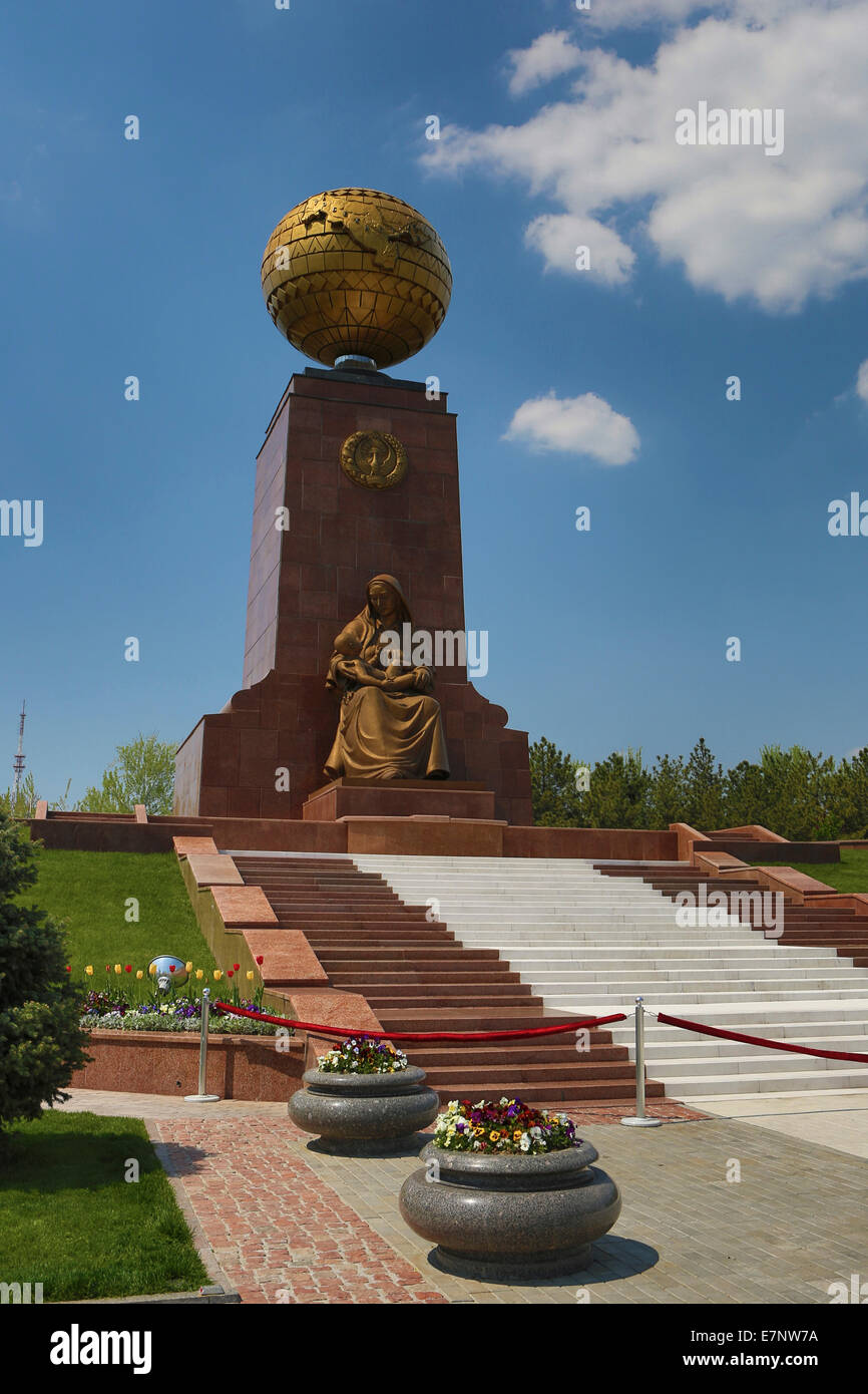 Downtown, Independence Square, Mother, Tashkent, Uzbekistan, Central ...