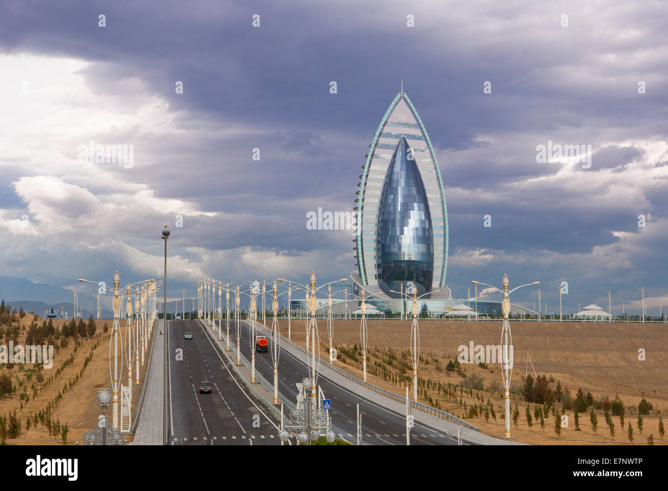 Ashgabat, Turkmenistan, Central Asia, Asia, architecture, building ...