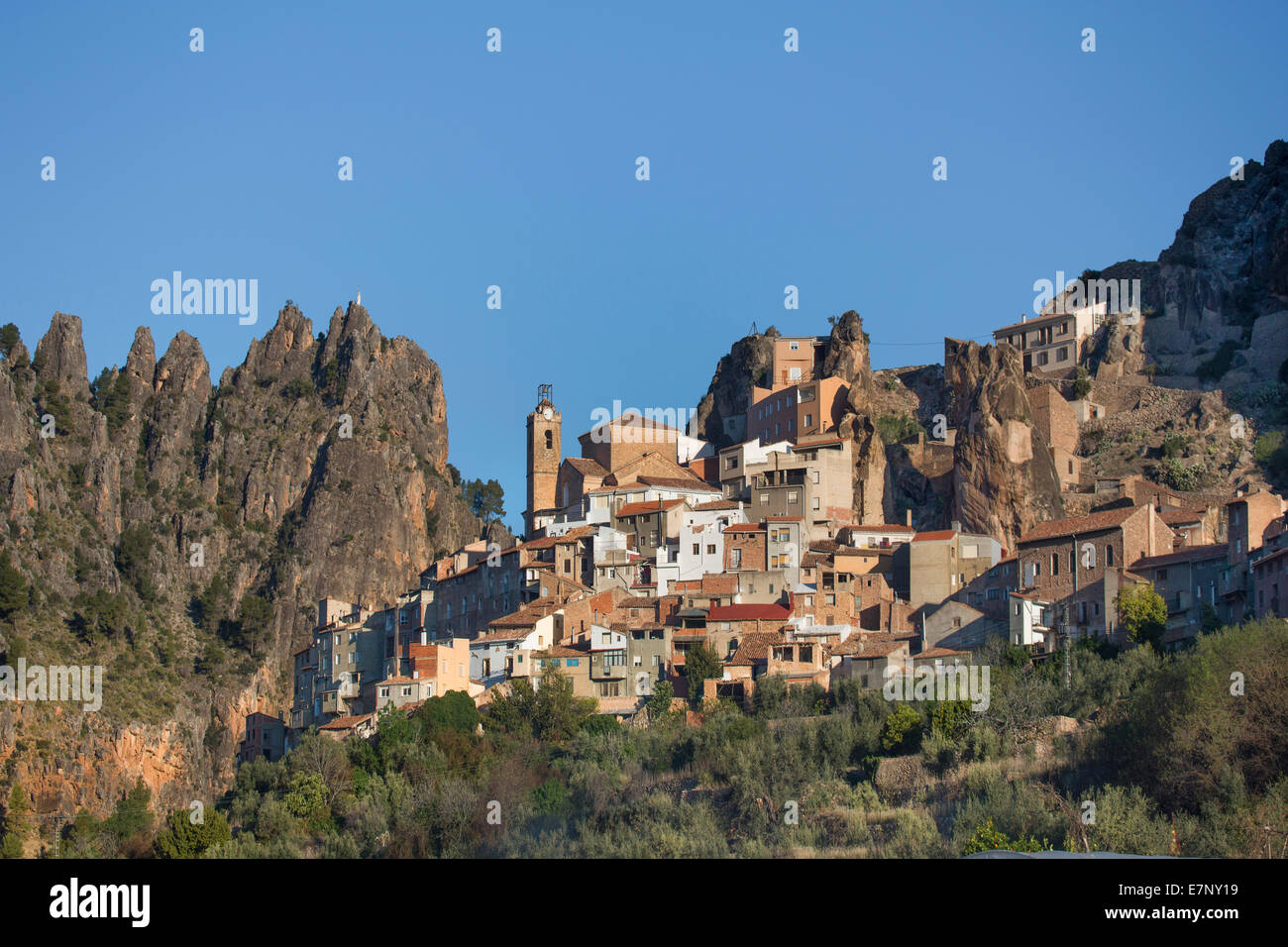 Albacete, Ayna, Castile, Province, Region, Spain, Europe, architecture ...