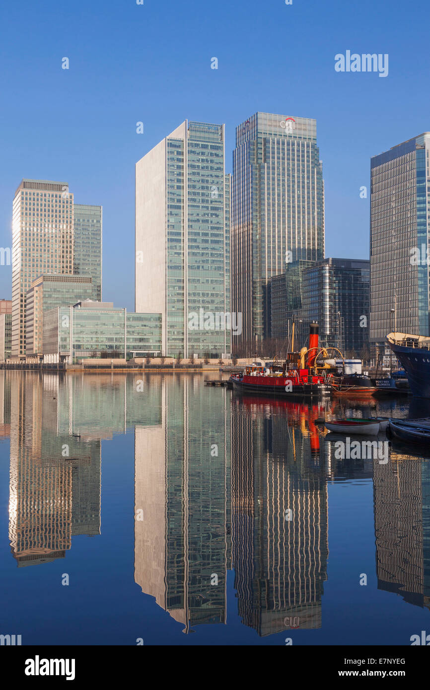 England, Europe, London, Docklands, Canary Wharf Stock Photo - Alamy