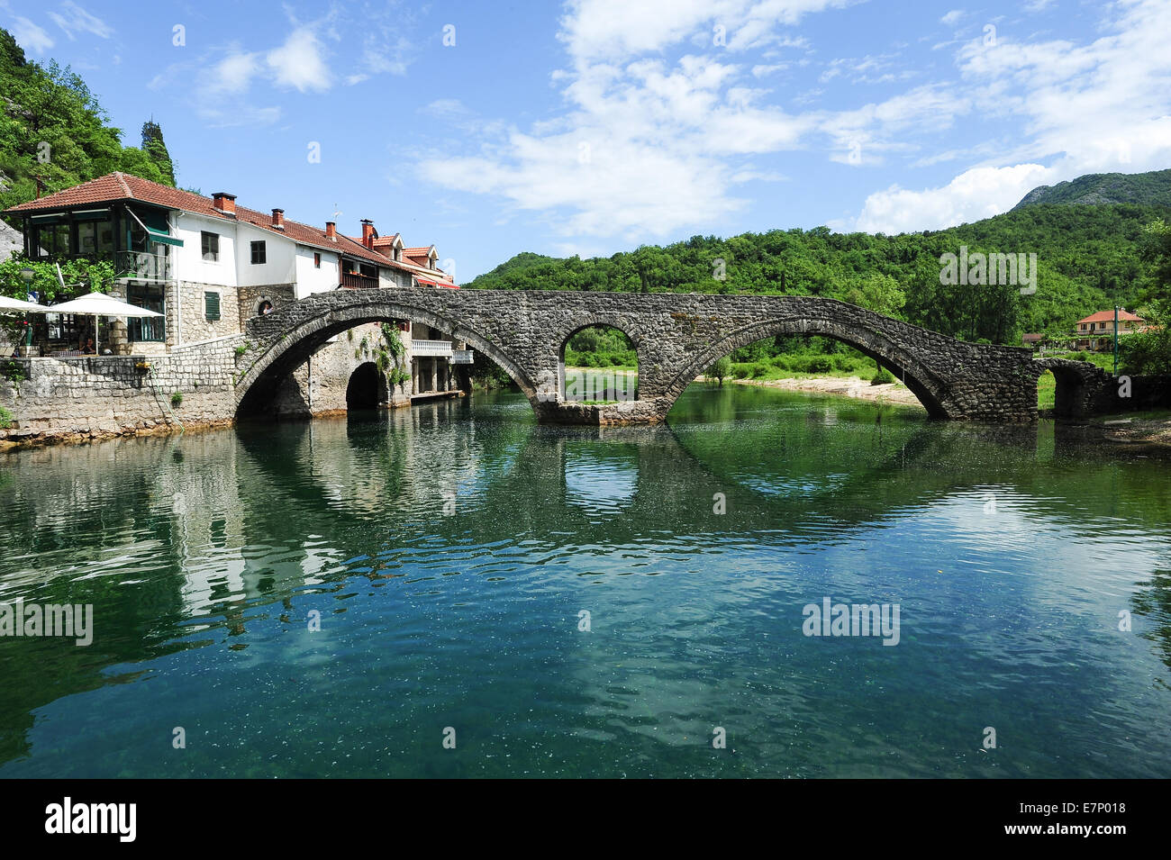 ancient, antique, arch, architecture, bank, brick, bridge, building, construction, countryside ...