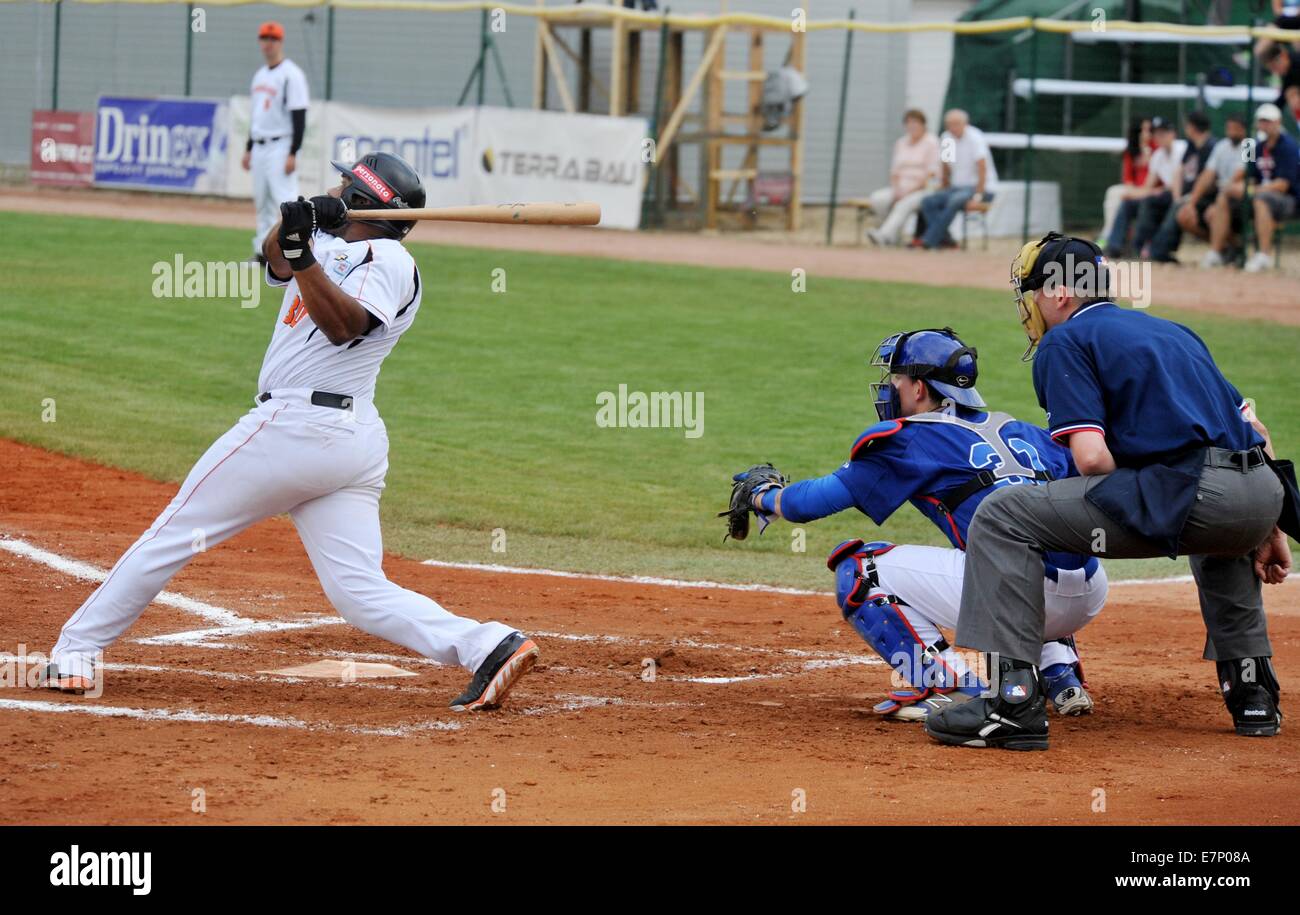 2014 European Baseball Championship, final, Brno, Czech Republic ...