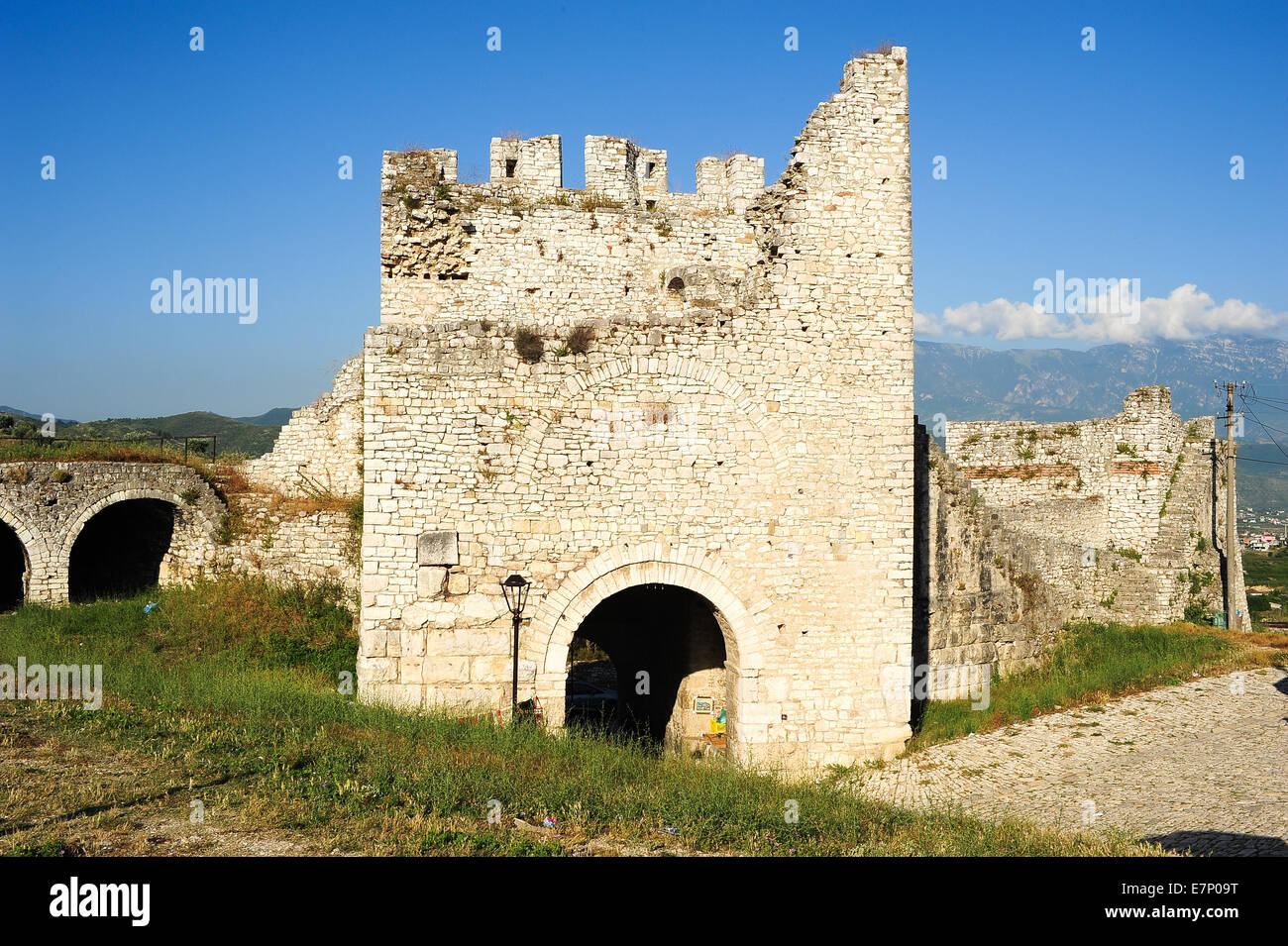 Castle, Albania, Albanian, architecture, Balkans, berat, berati ...