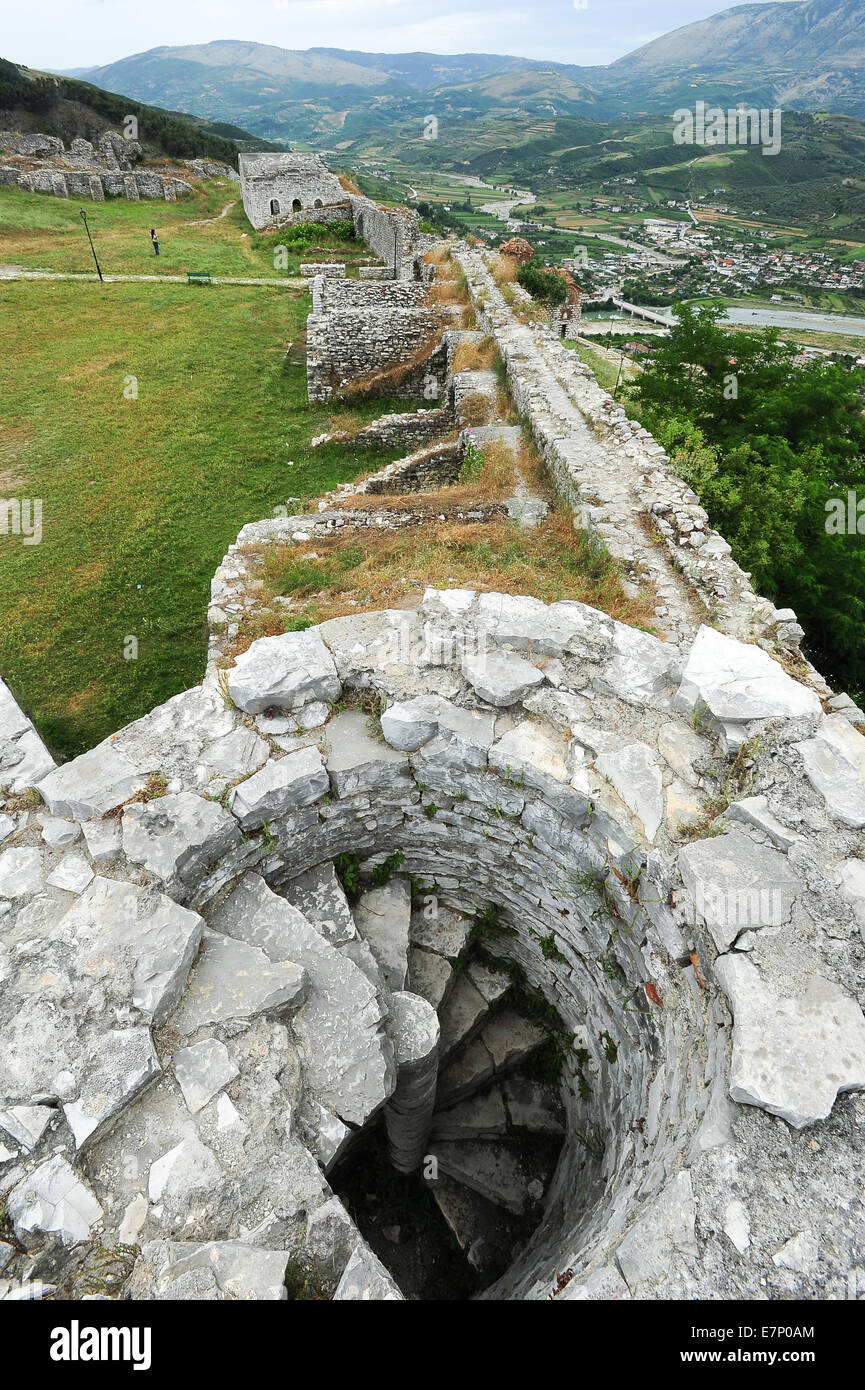 Castle, Albania, Albanian, architecture, Balkans, berat, berati ...