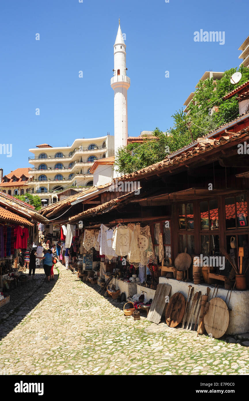 Albania, Balkans, bazar, church, east, Europe, fortress, history ...