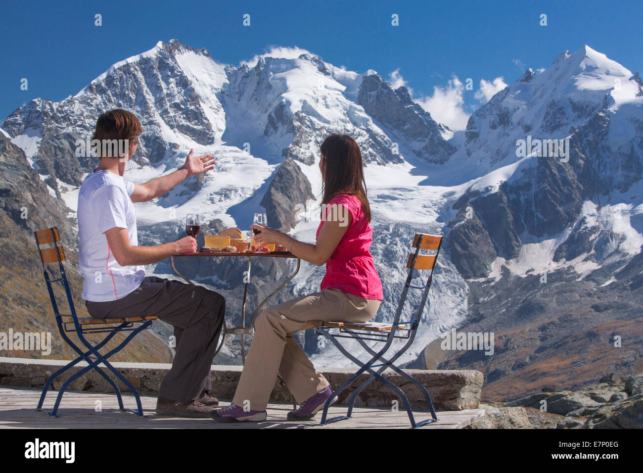 Engadin house switzerland hi-res stock photography and images - Alamy