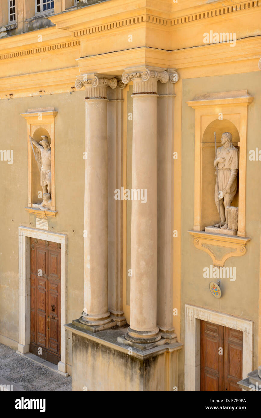 Europe, France, Cote d'Azur, Menton, old town, Riviera, city ...