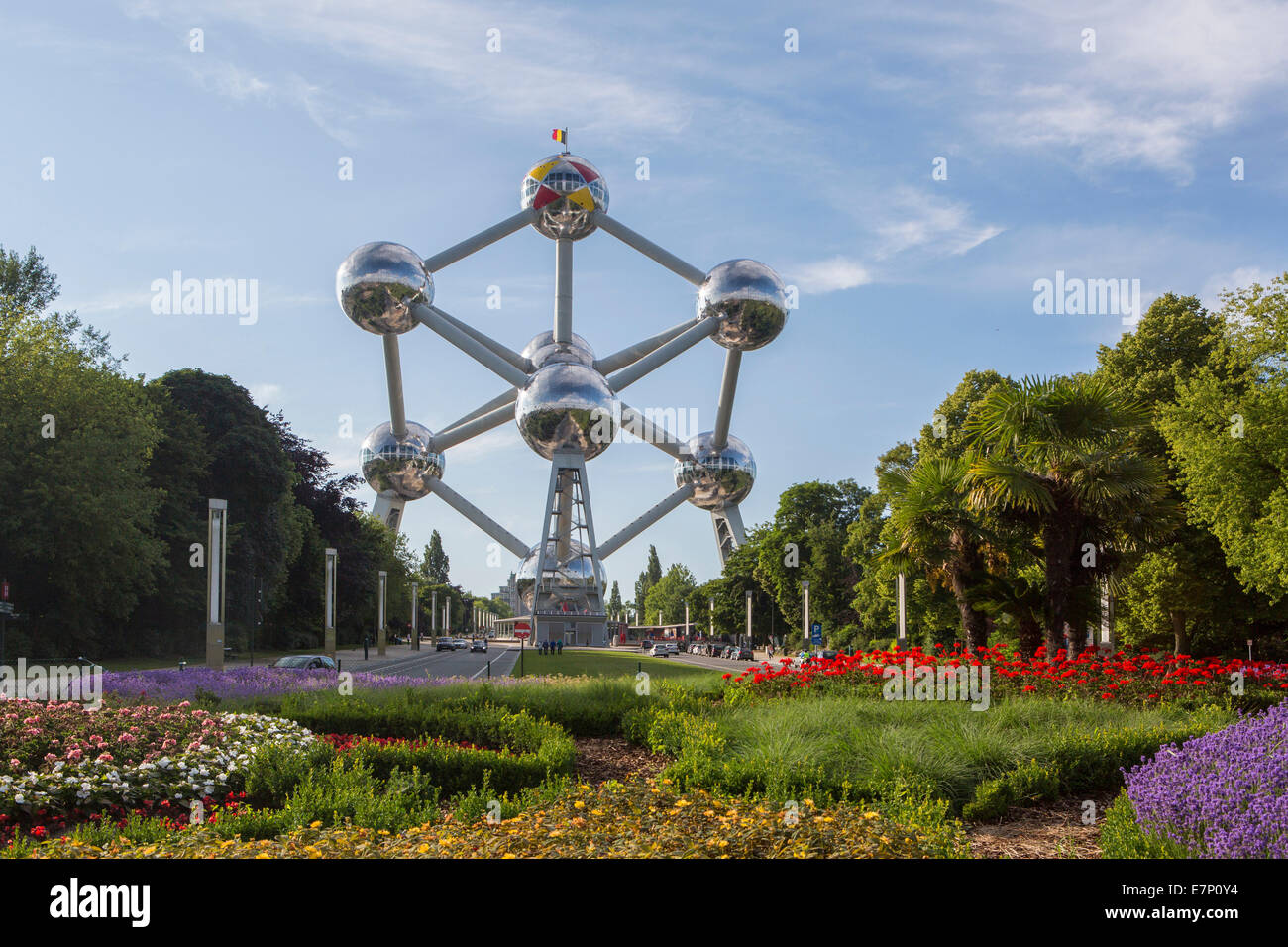 Atomium, spheres, Belgium, Europe, Brussels, architecture, balls, city ...